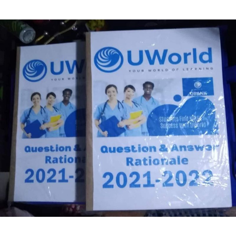 UWORLD Q&A Rationale(2 books) | Shopee Philippines