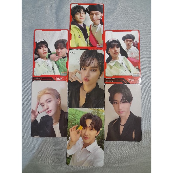 Lee Know CLIO Spicy Ver. Stray Kids SKZ PC Photocard bene benefit pob ...