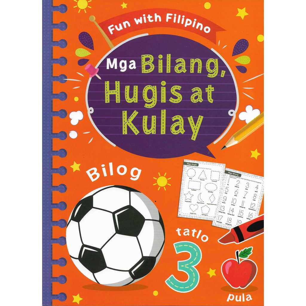 Fun with Filipino: Mga Bilang, Hugis, at Kulay | Filipino | Activity ...