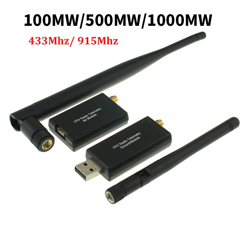 3DR Radio Telemetry 500MW 915Mhz 433Mhz Air and Ground Data Transmit ...