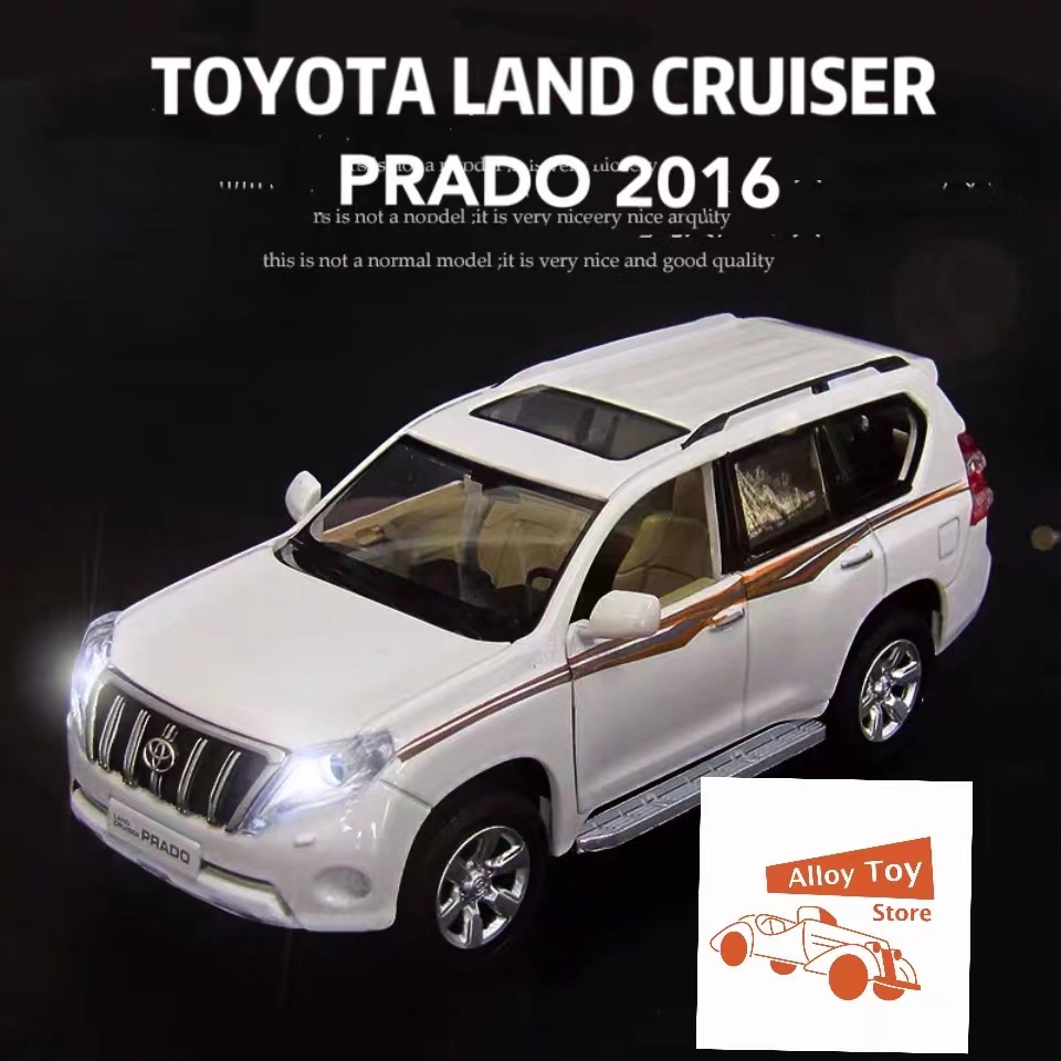 *alloy toy*TOYOTA PRADO 2016 1:32 ALLOY DIE-CAST CAR MODEL 865 | Shopee ...
