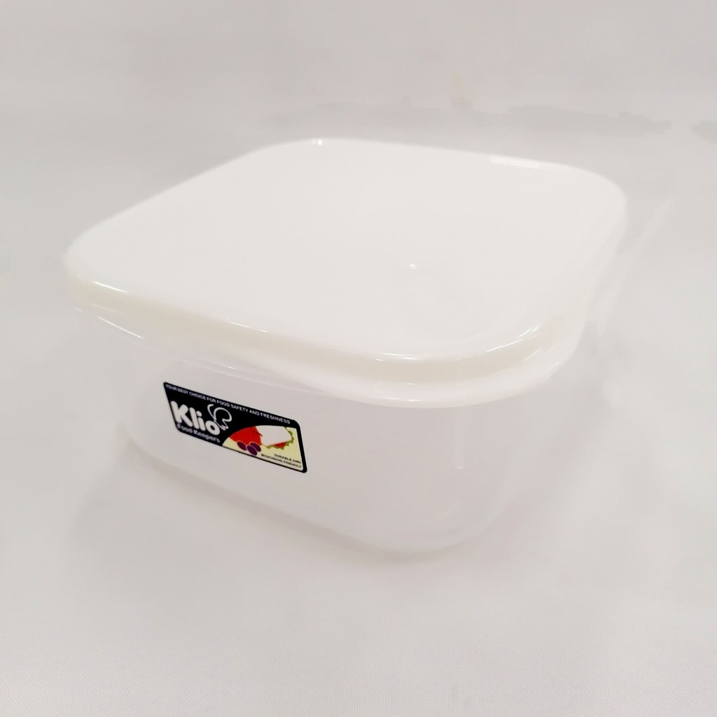 Klio KL-SQ02 Square Stack 900mL Food Keeper Medium Container Storage Bin | Shopee Philippines