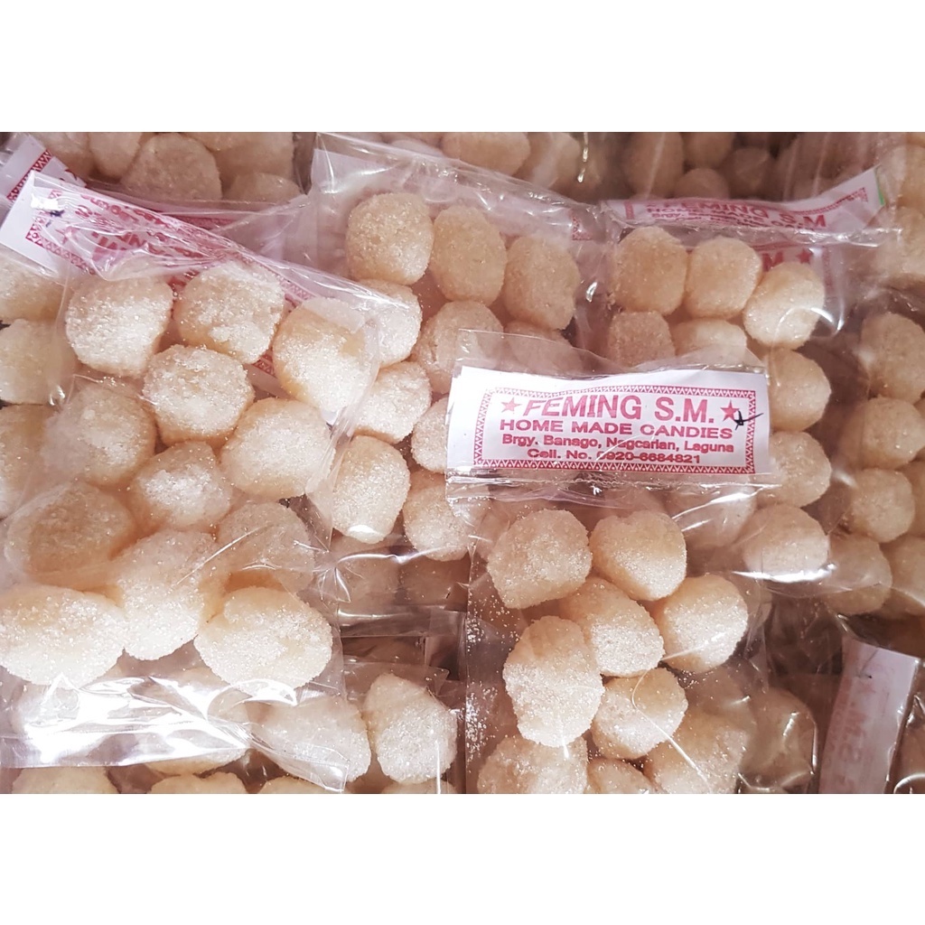 Macapuno(sugar coated) balls sold per pack - Nagcarlan | Shopee Philippines