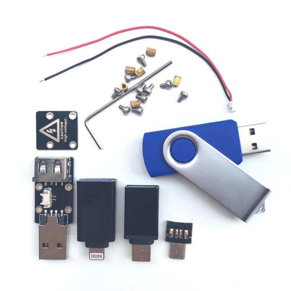 USB killer V3.0 Engraved version U disk killer miniature high-voltage ...
