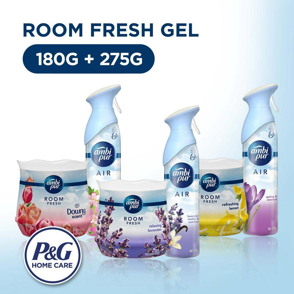 Ambi Pur Air Freshener Relaxing Lavender Lemon & Spring Downy ...