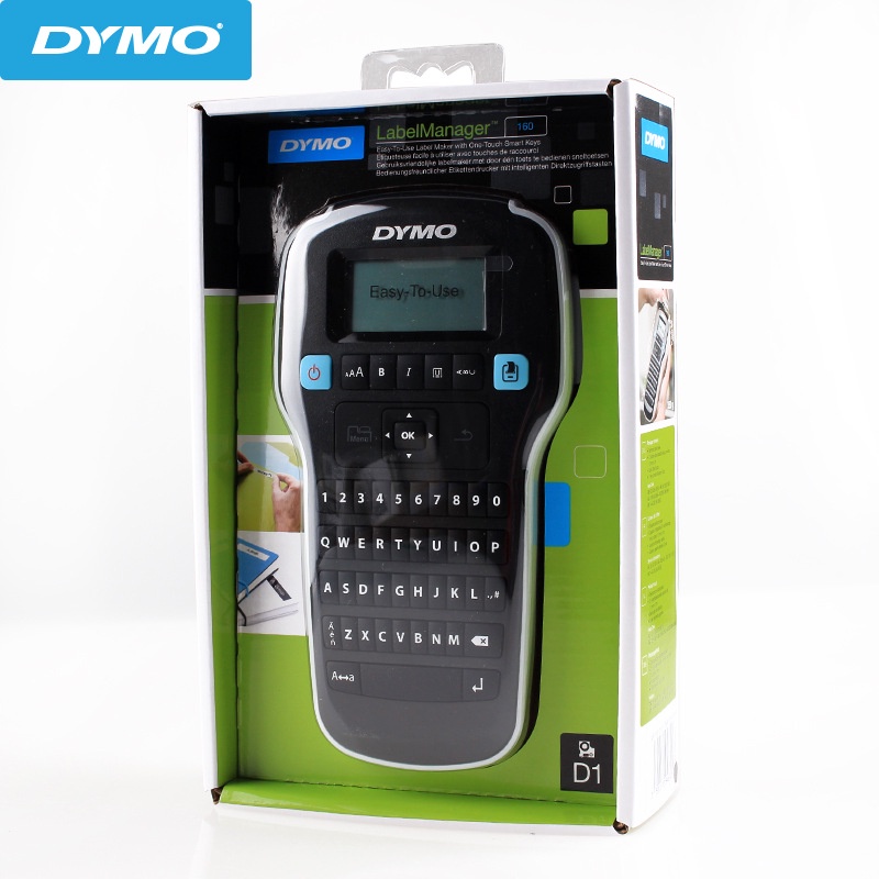 DYMO 160 Original Letra Tag | Portable Label Maker Label Manager 160 ...