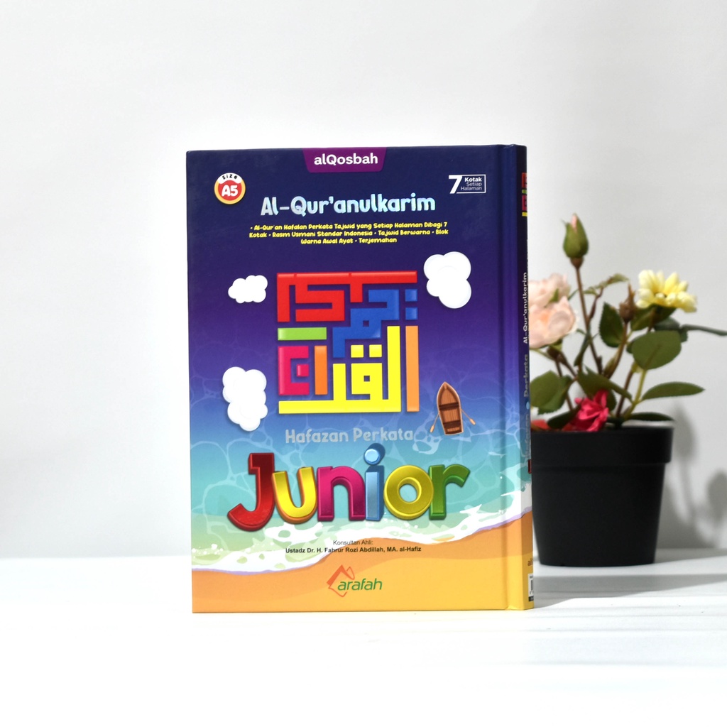 Quran A5 Translation And Tajwid, Al Quran Junior Alqosbah, Quran For ...