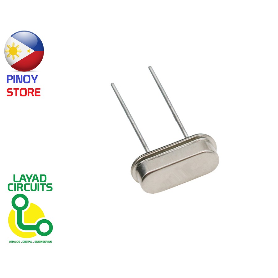 16MHz crystal 2 pin HC-49S through hole HC49S ok for ATMega328 or ...