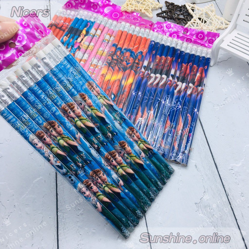 12pcs Cartoon pencil lapis | Shopee Philippines