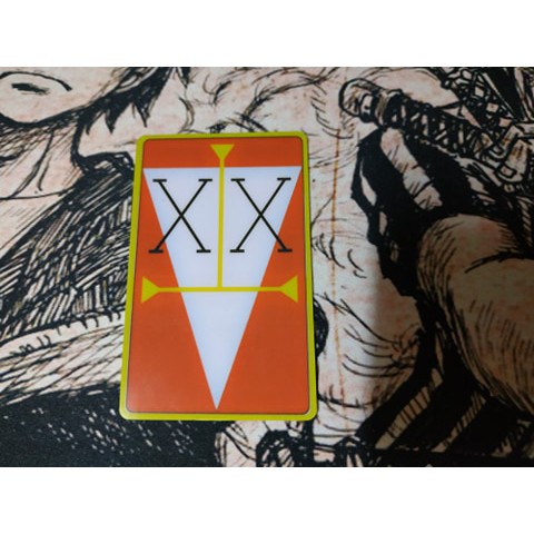 personalize QR CODE red hunter license (hunter x hunter) | Shopee ...