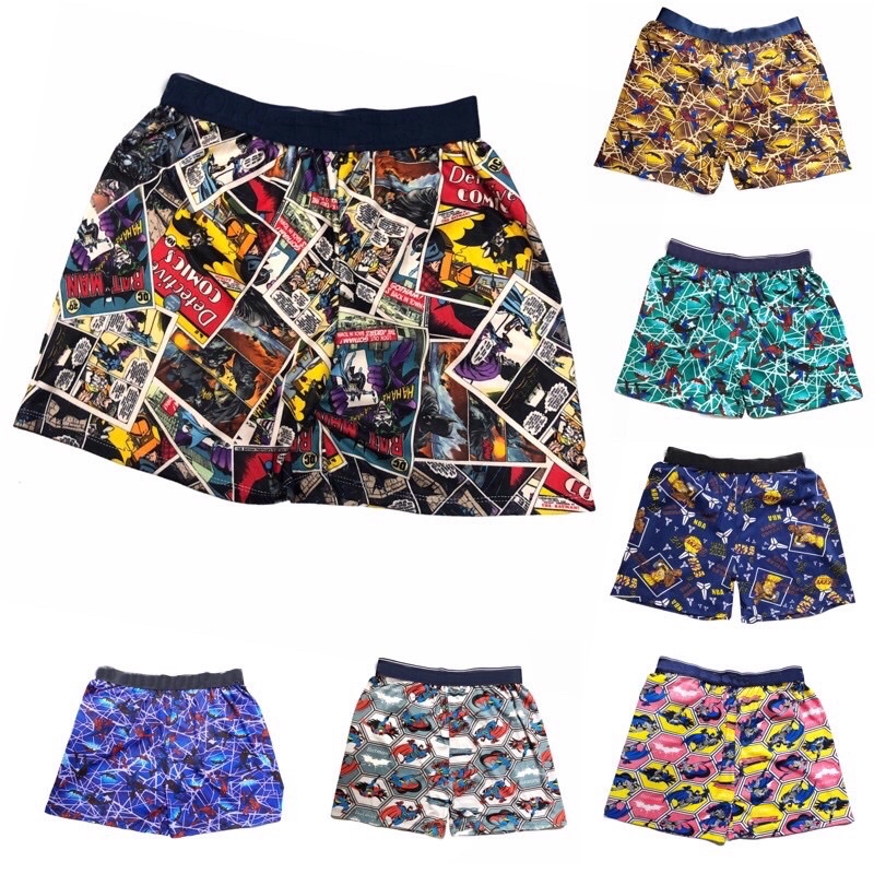 COD Boxer Shorts for Kids and Adult | Printed | Free Size | Shopee ...