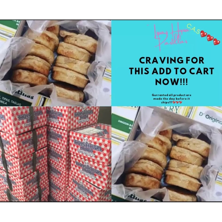 Best seller Tipas Hopia - Pastillas (From Tipas Bakery) 10pcs | Shopee ...