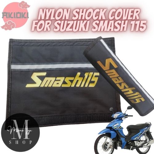 NYLON SHOCK COVER FOR SUZUKI SMASH 115 (Gold) BY AKIOKI | Easy ...