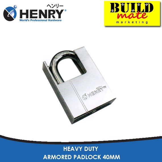 Henry Heavy Duty Armored Padlock 40mm HAP40 | Shopee Philippines