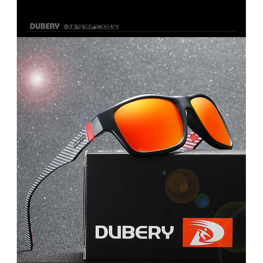 DUBERY Sports Sunglasses Polarized Men's Sun Glasses Shades | Shopee ...