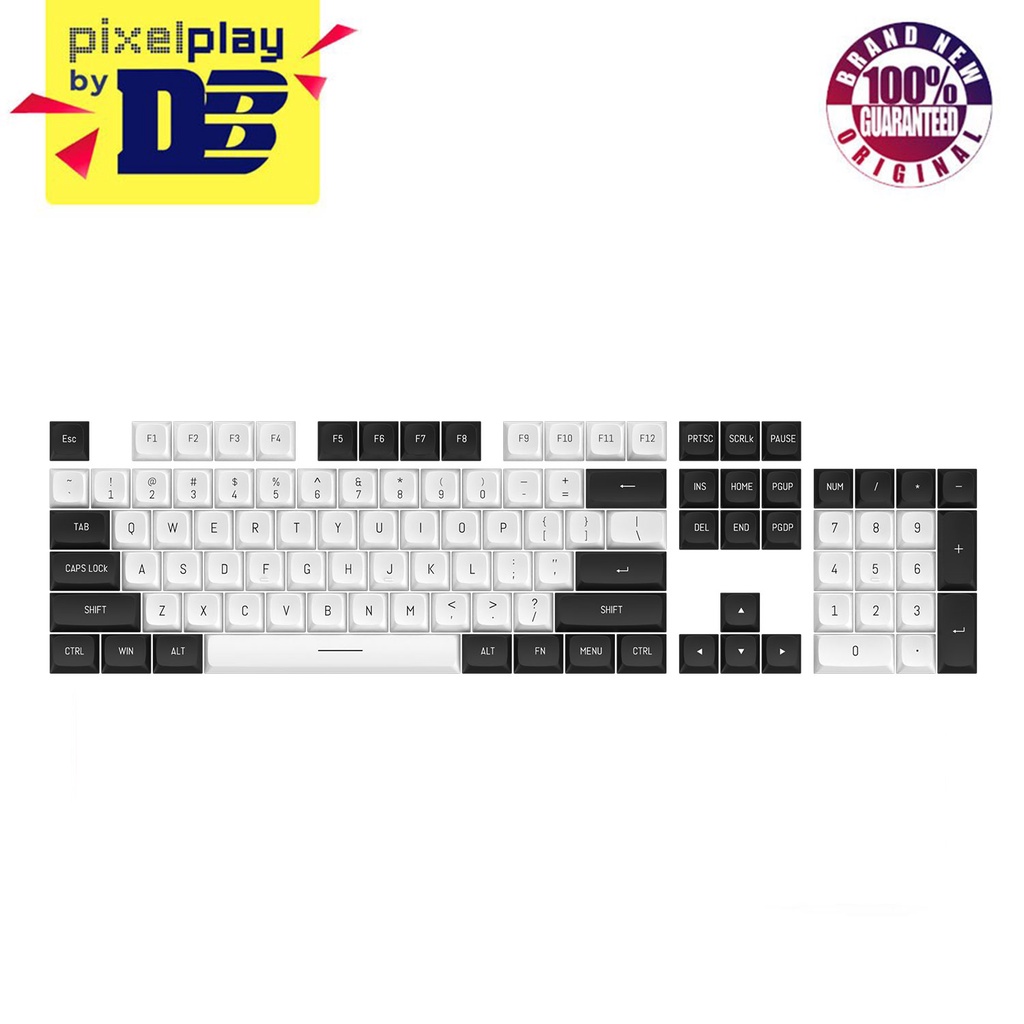 Redragon A132 PBT Double Shot Keycap-150 Keycaps For All Mechanical ...