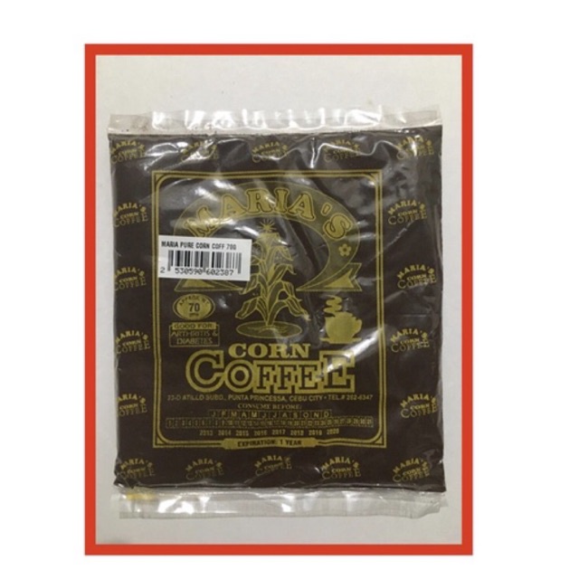 Maria pure corn coffee 70g | Shopee Philippines