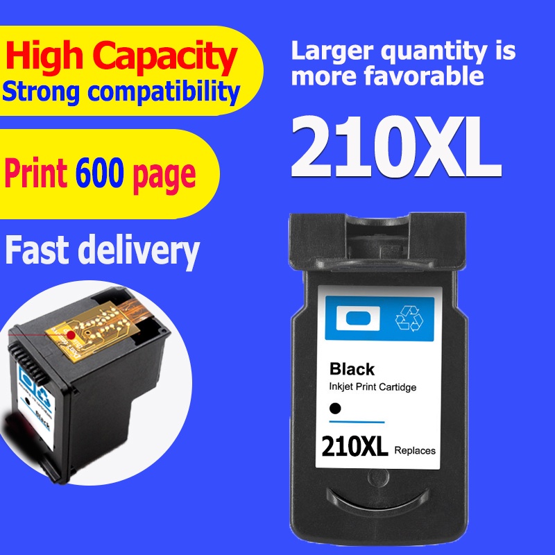 Canon 210 211 ink PG210XL CL211XL refillable ink cartridge compatible ...