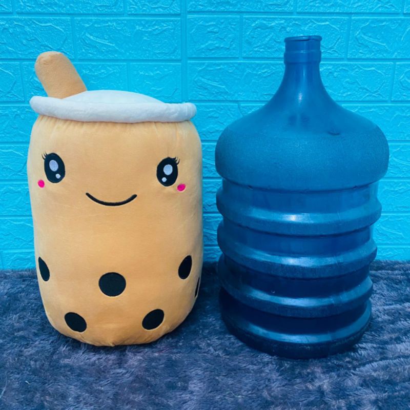 Viral boba Doll boba Doll Gallon boba Doll Big boba Doll milk tea brown ...