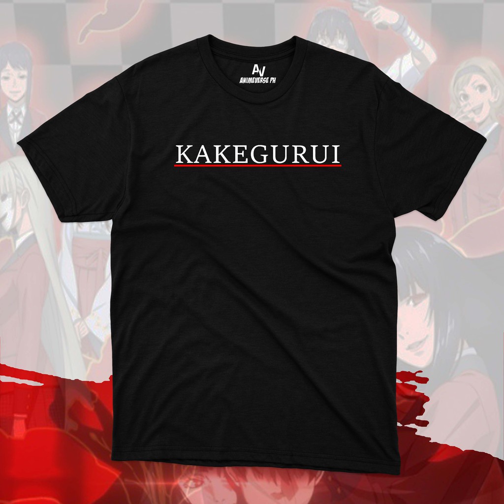 Kakegurui - Classic Logo Shirt | Shopee Philippines