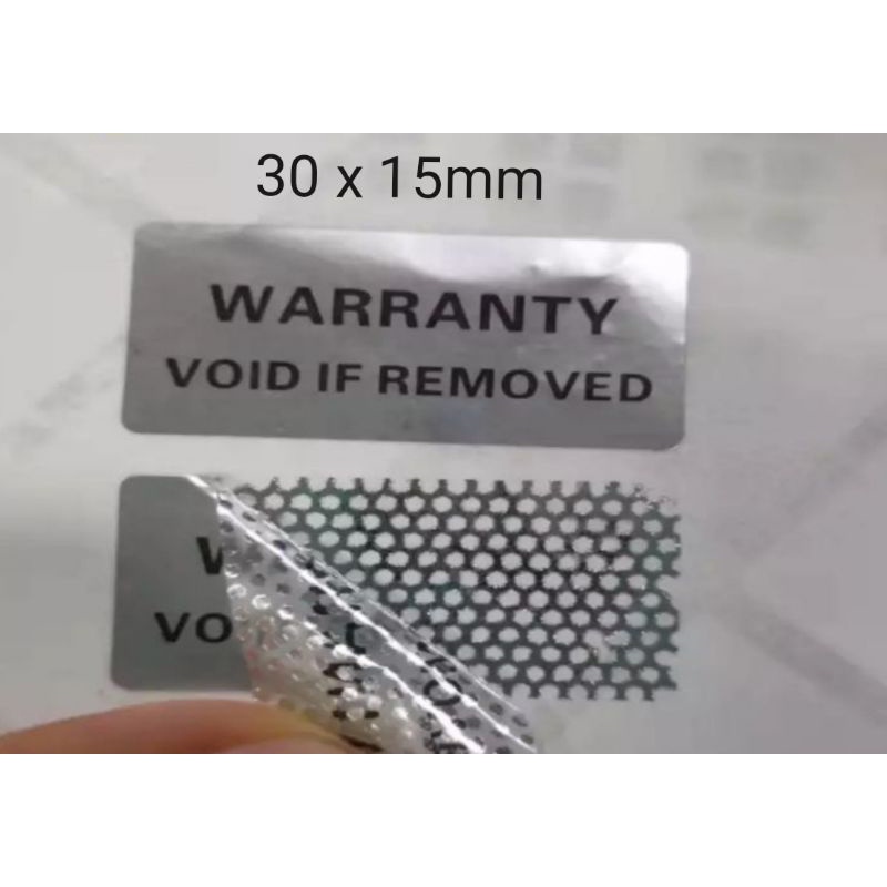 Warranty Void Universal Label Hologram Sticker if seal broken fragile ...