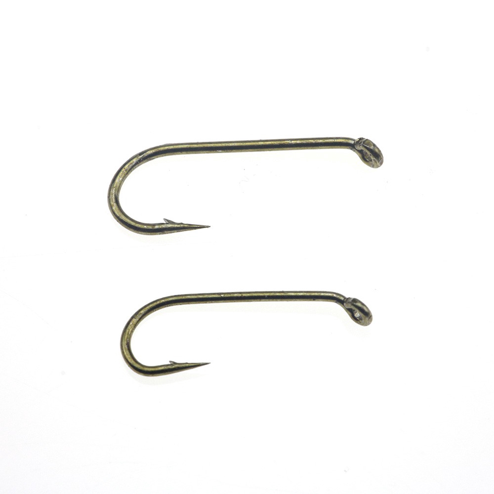 Rompin 50pcs Lot Fly Fishing Hooks Bronze Small Size Dry May Diy Hook ...