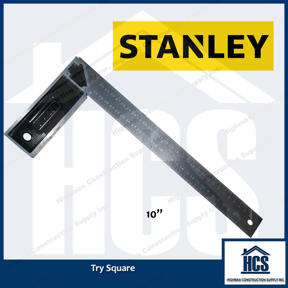 Stanley Try Square 10 inch | Shopee Philippines