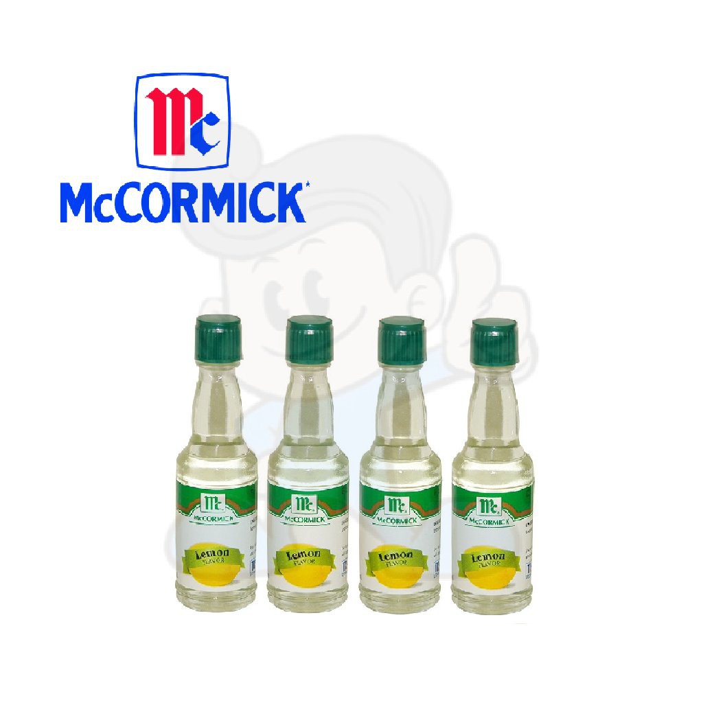 McCormick Lemon Flavor (4 x 20 ml) | Shopee Philippines