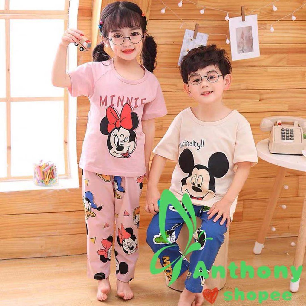 Anthony kids girls terno pajama sleepwear terno for kids boy kid ...