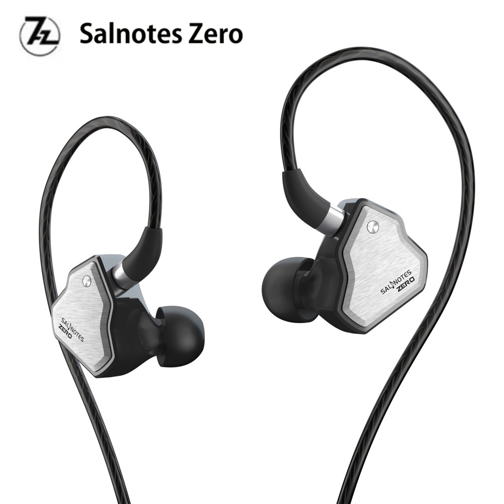 7Hz Salnotes Zero HiFi 10mm Dynamic Driver In Ear Earphone IEM Metal ...