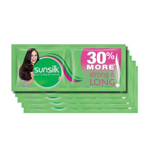 Sunsilk Shampoo Strong & Long 13mL 6 Pieces | Shopee Philippines