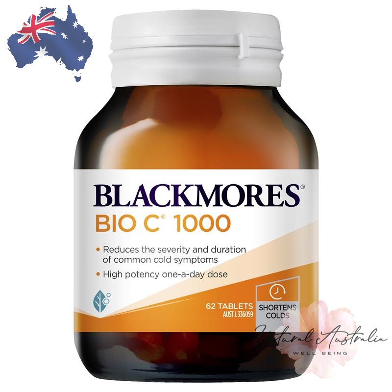 Blackmores Bio C 1000mg 62 Tablets AUSTL 312961 (BB May 2025) | Shopee ...