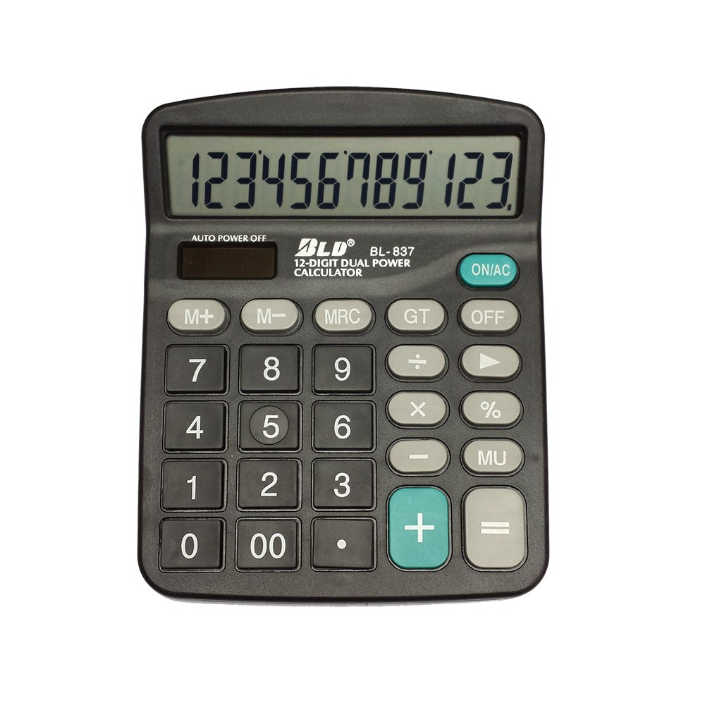 12 Digit Calculator 2 way power | Shopee Philippines