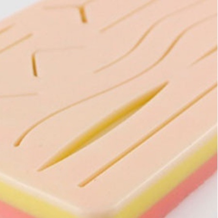 ★1-3Days Delivery Surgical Practice Skin Silicone Training Pad Wound ...