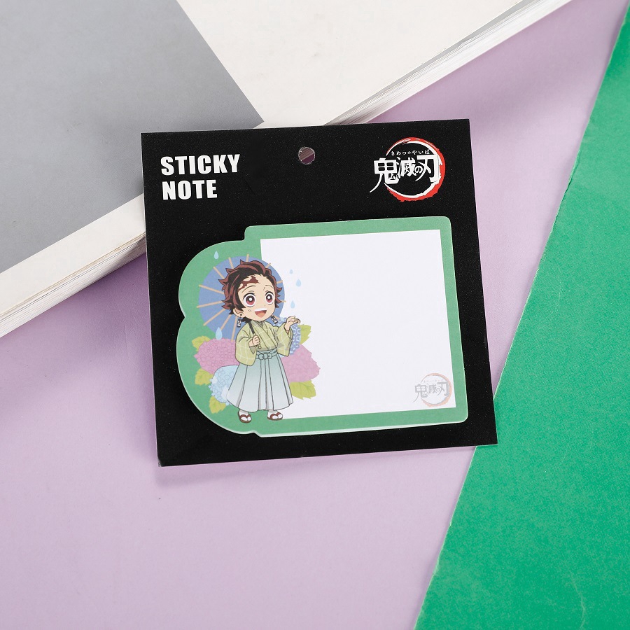 Demon Slayer Kimetsu No Yaiba Post-it Note paper tanjiro nezuko Shinobu ...