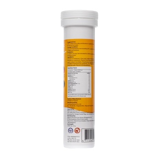 WATSONS Vitamin C + Zinc + Vitamin D 2500mg Effervescent Tablet ...