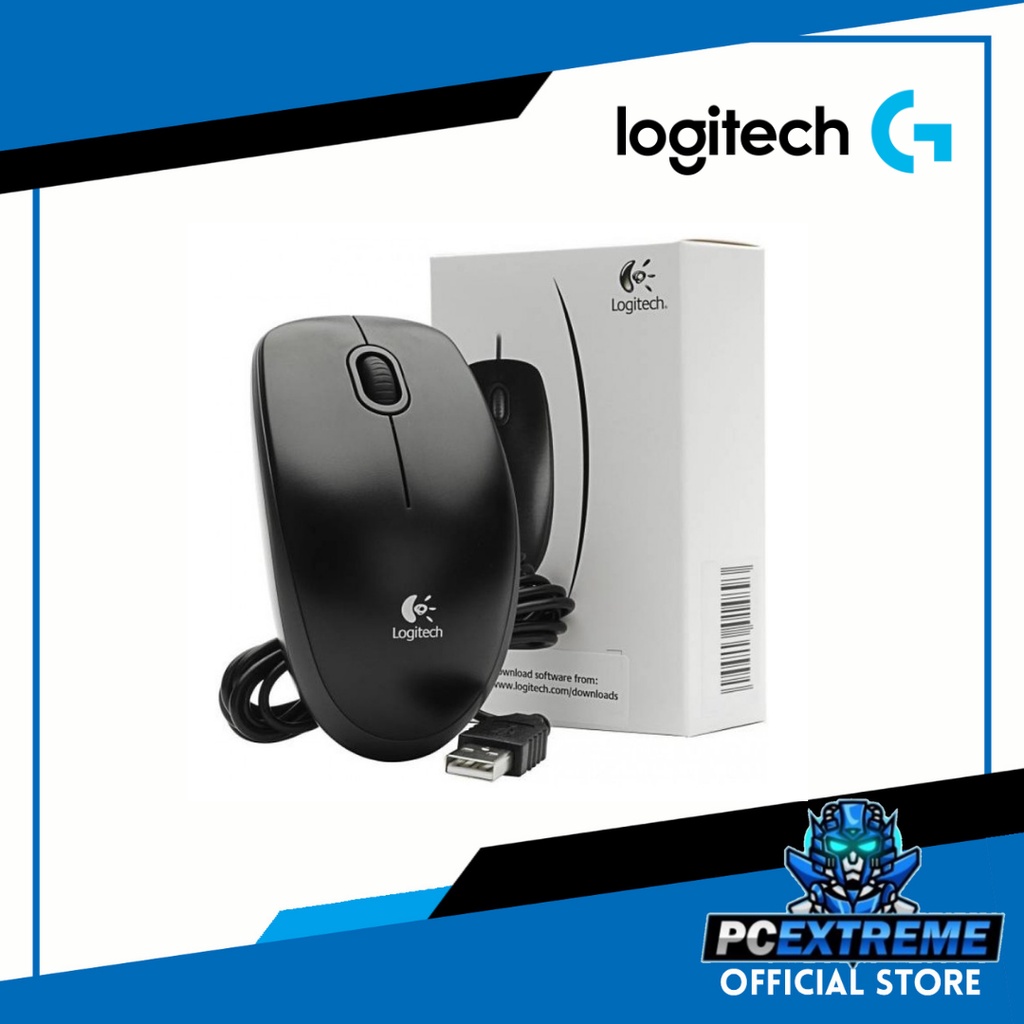 Logitech B100 Optical USB Business Mouse | Shopee Philippines