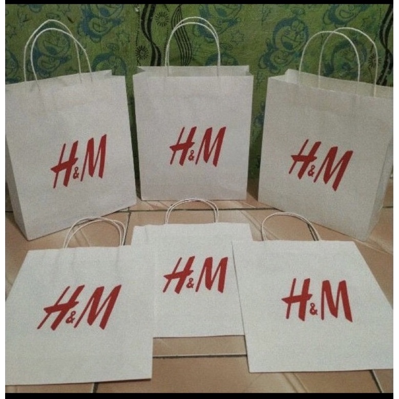 Hm PAPER BAG (Only For HM Product Purchases) | Shopee Philippines