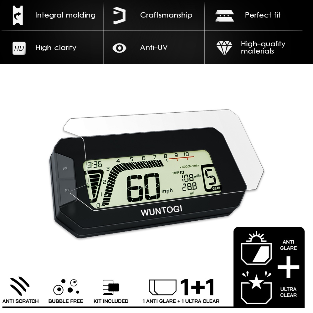 Motorcycle Instrument Film Scratch Cluster Screen Dashboard Protectio ...