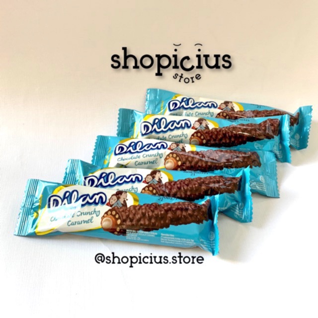 Package 5pcs Dilan Wafers Chocolate Roll garuda food | Shopee Philippines
