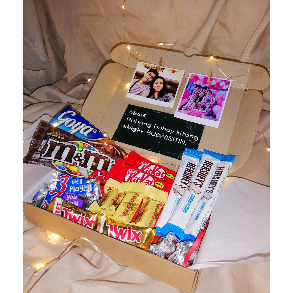 Assorted Chocolate Gift Box Package 24 FREE dedication message or ...