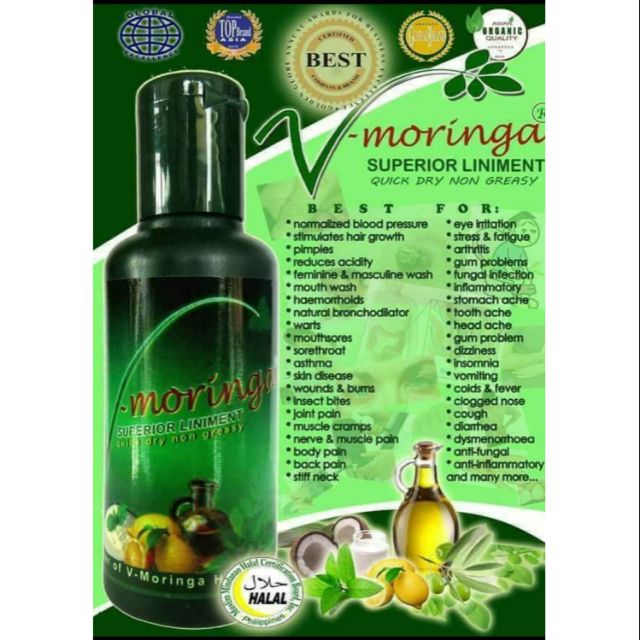 V-MORINGA SUPERIOR LINIMENT | Shopee Philippines