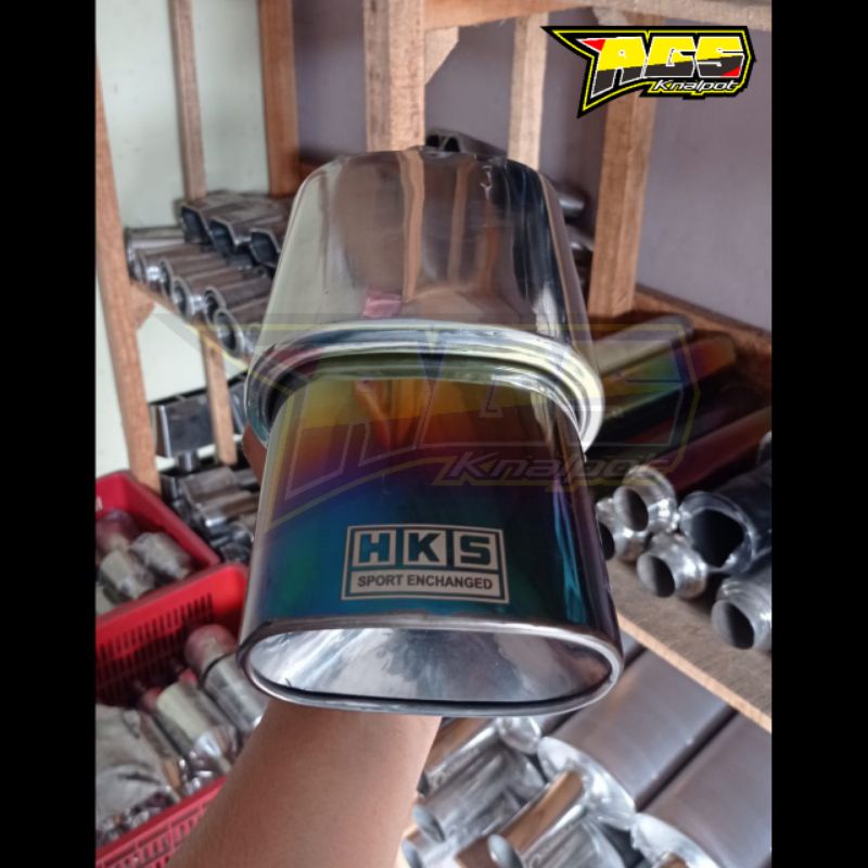 Hks TURBO Box RACING Car Exhaust | Shopee Philippines