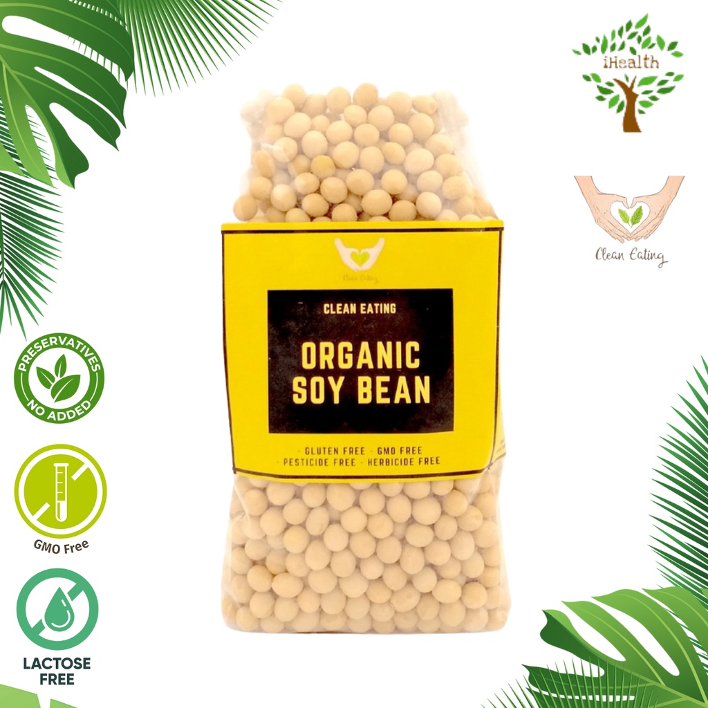 Clean Eating Organic Soy Beans / Kacang Soya Organik (500g) - Halal ...