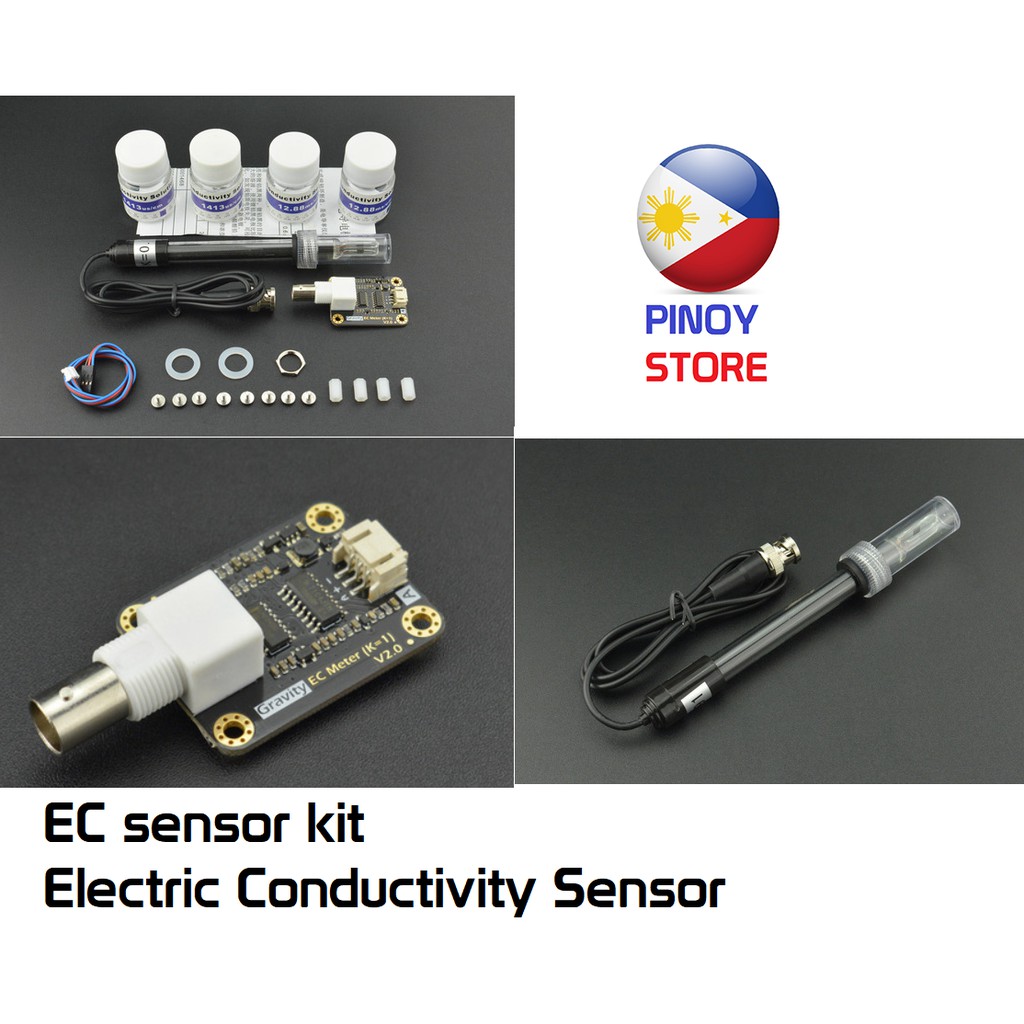 EC sensor kit Analog Electric Conductivity sensor for Arduino Water ...