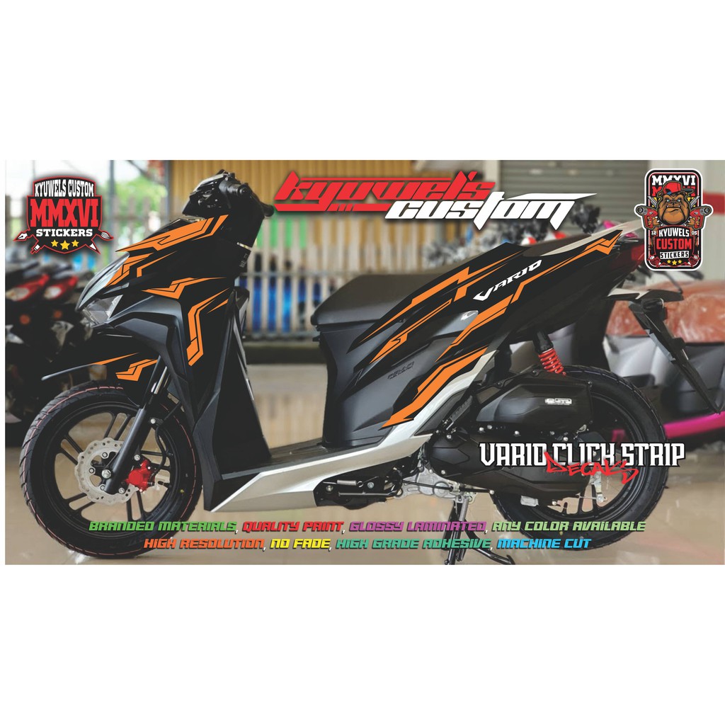 CLICK VARIO STRIP DECAL STICKER | Shopee Philippines