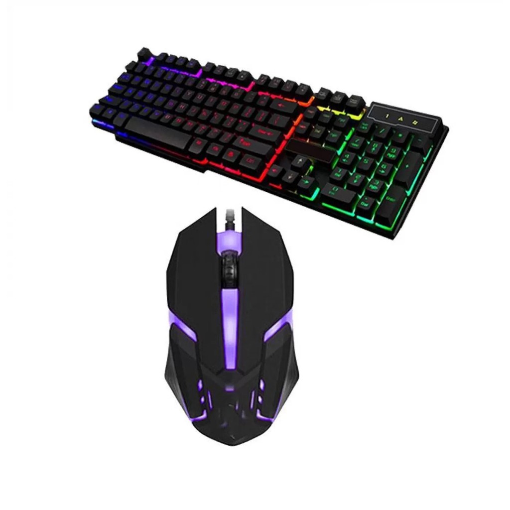 Gaming D280 Computer LED Glowing Keyboard and Mouse Set | Shopee ...