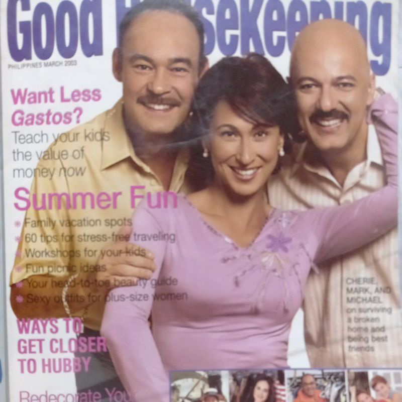 Good Housekeeping Magazine March 2003 Cherie Gil Mark Gil & Michael de Mesa | Shopee Philippines