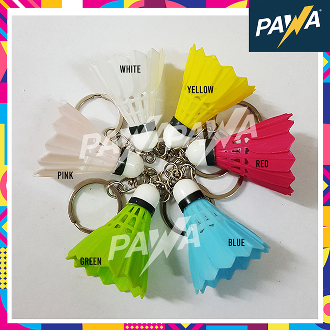 Plastic Badminton Shuttlecock Keychain Key Chain Key Ring Key Ring (DO ...