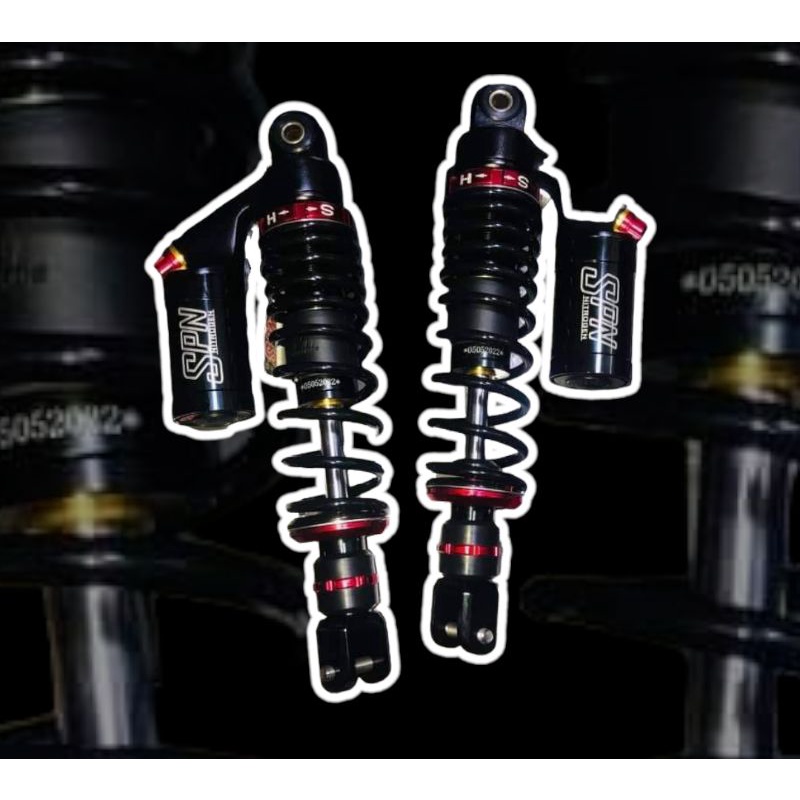 SPN WORLD CLASS SUSPENSION ADJUSTABLE REAR SHOCK 305mm ORIGINAL FOR ...